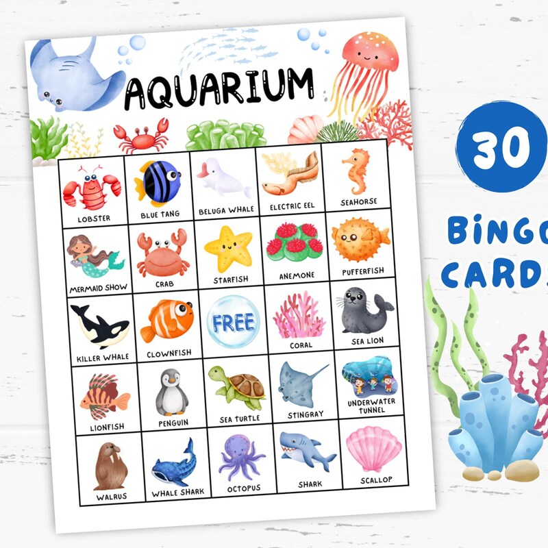 Ocean Animal Class Theme - Etsy