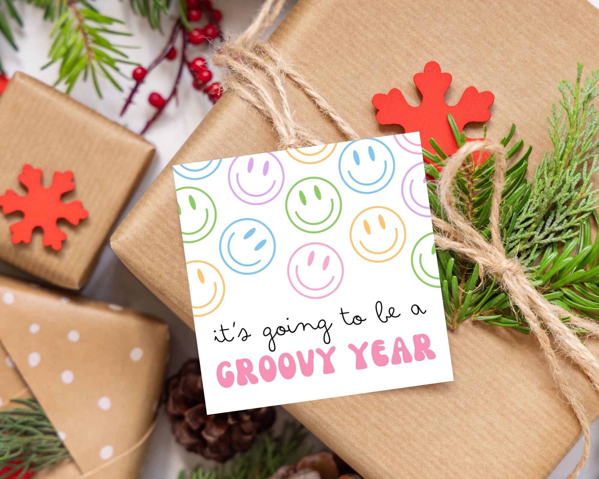 It's Going to Be A Groovy Year Cookie Tags, Back to School Gift Tag ...