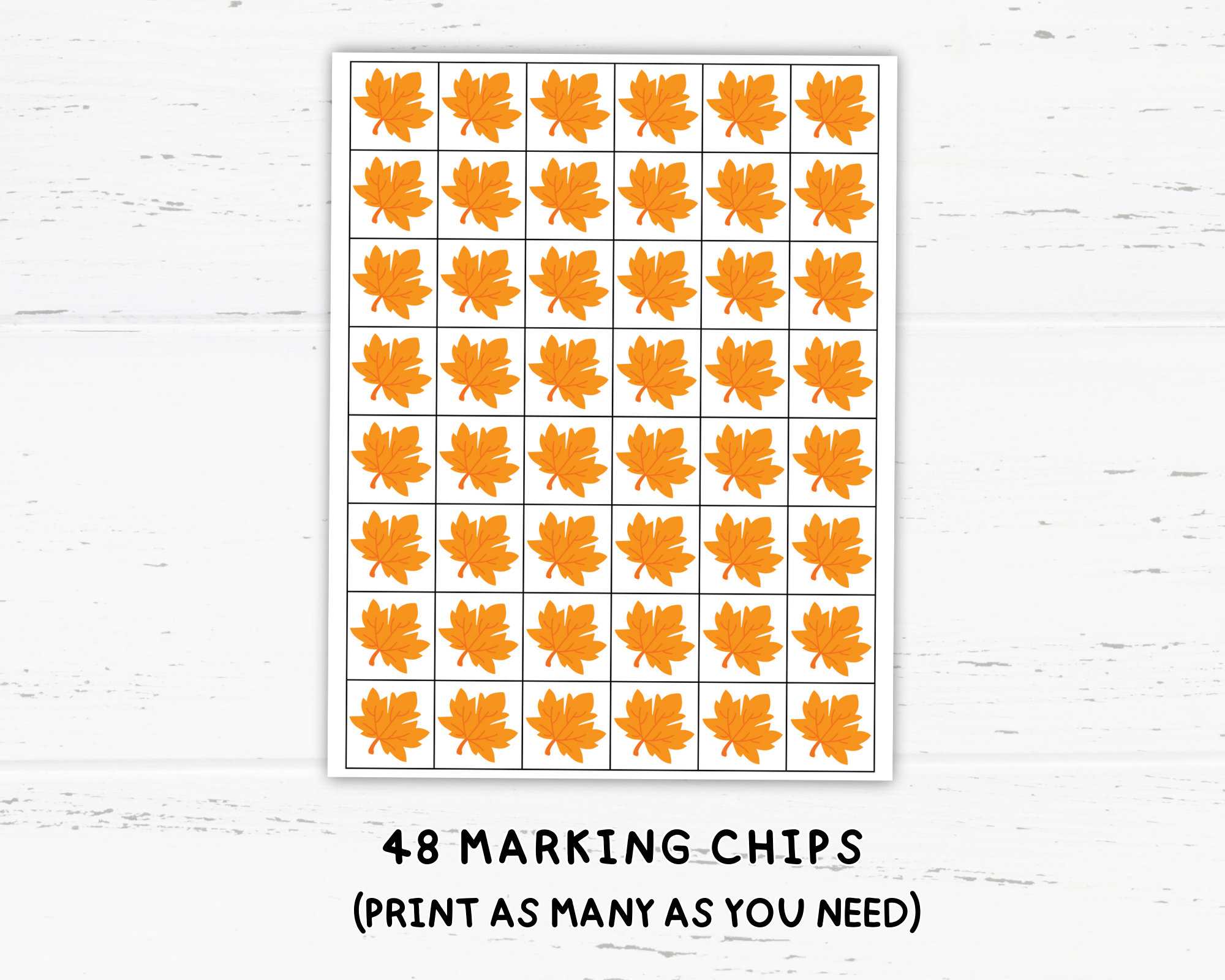 Fall Bingo Cards Printable, Fall Games Printable, Fall Activity Sheets ...