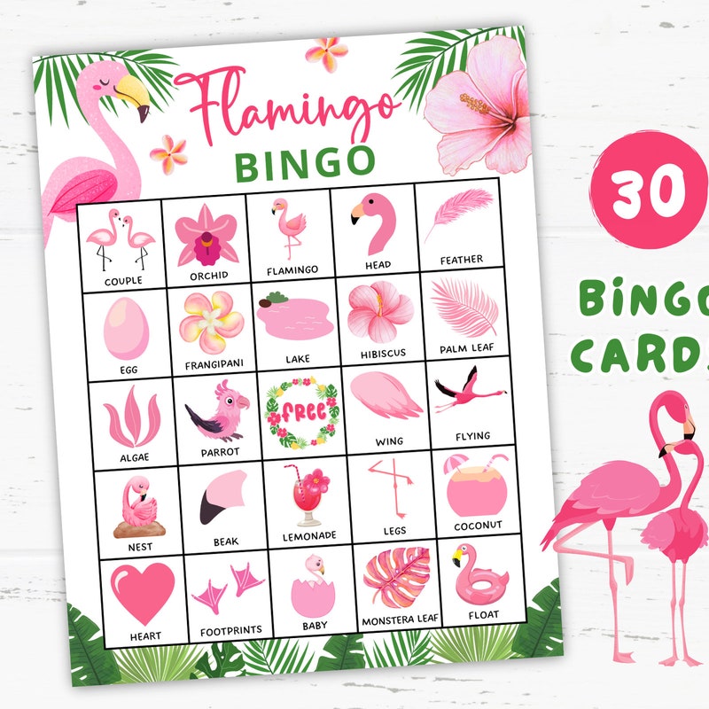 Flamingo Birthday Svg - Etsy