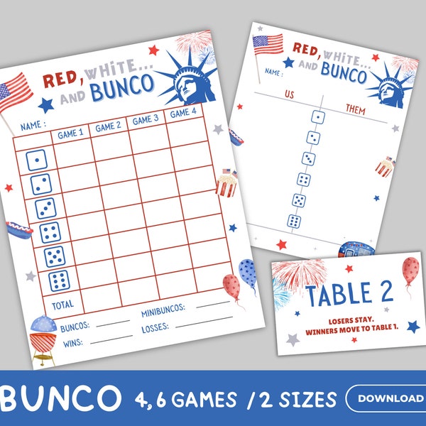 Bunco Party - Etsy