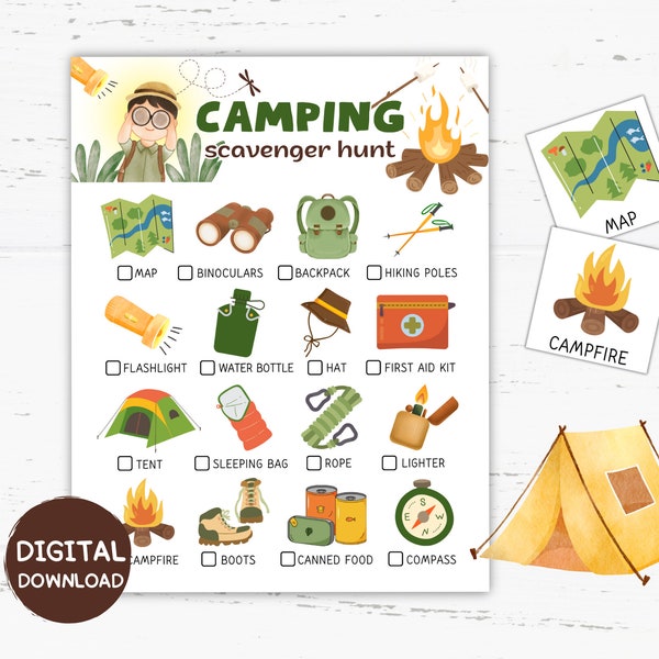 Camping Classroom - Etsy