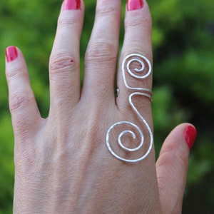 Ancient greek ring Wirework ring sterling silver ring | Etsy