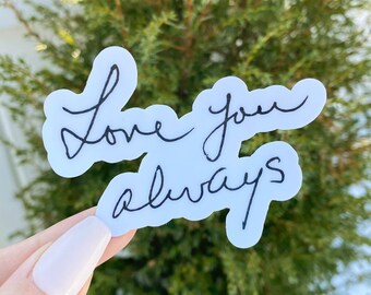 Handwriting Sticker - Etsy