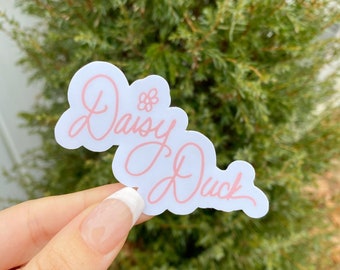 Daisy Duck Vinyl Decal - Etsy