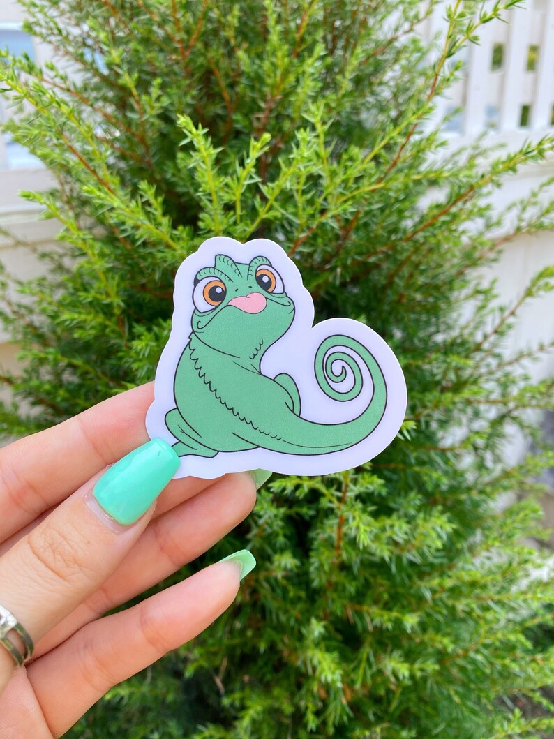 Pascal Tangled Inspired Disney Vinyl Sticker | Etsy