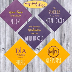 Purple & Gold Custom Cocktail Napkins, Louisiana LSU Colors Minnesota ...