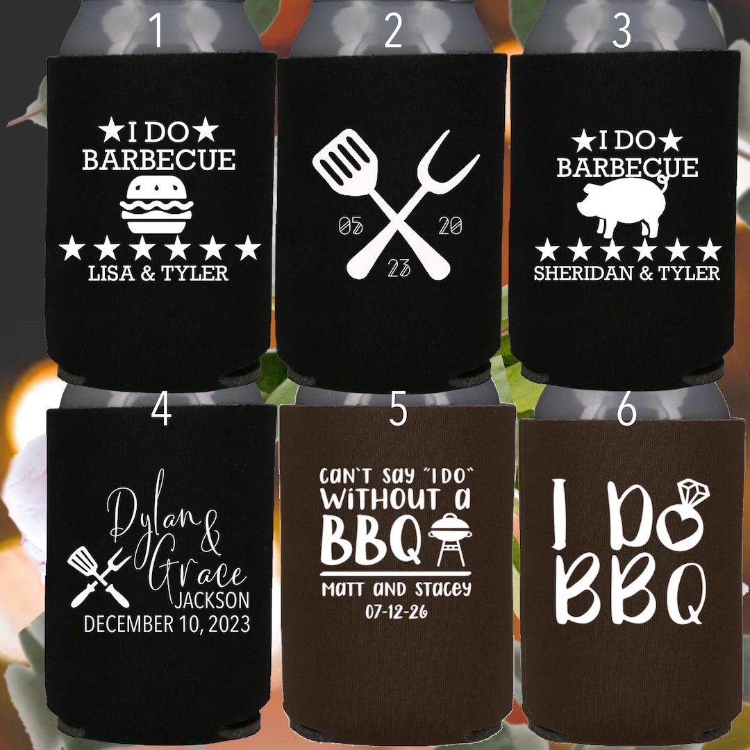 I Do BBQ- Wedding, Shower, Rehearsal Barbeque Custom Wedding Can ...