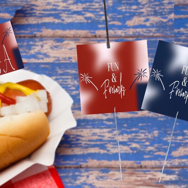 Printable Food Flags - Etsy