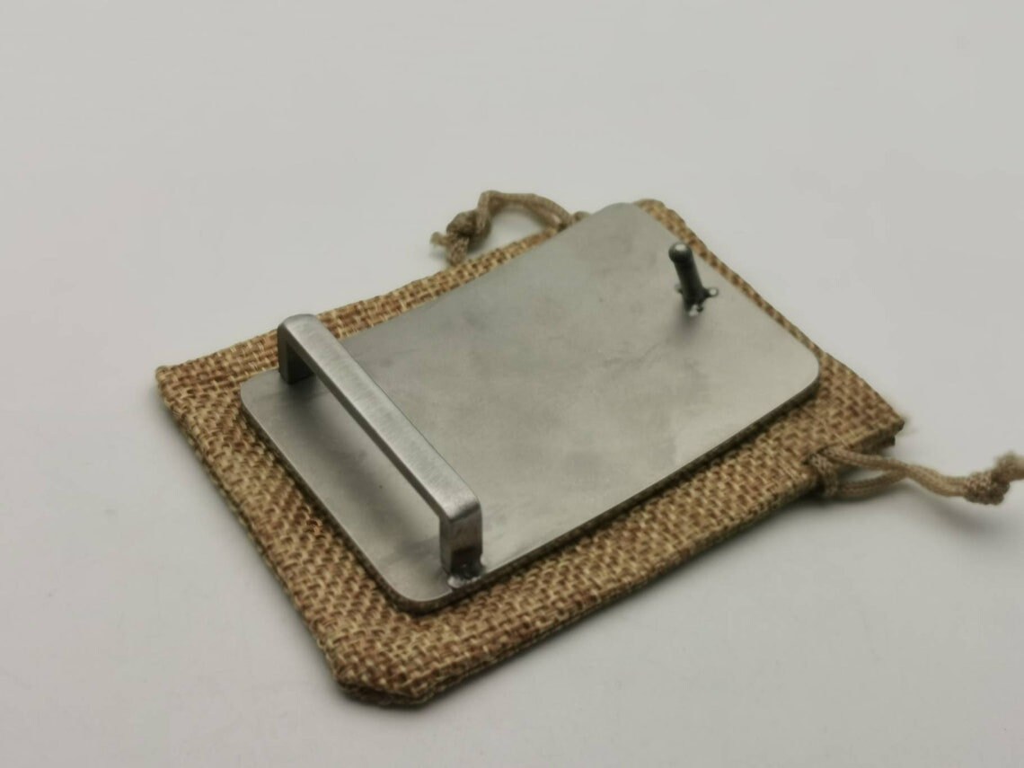 Gold Cross Titanium Belt Buckle, Anodized Gold With Polished Surface ...