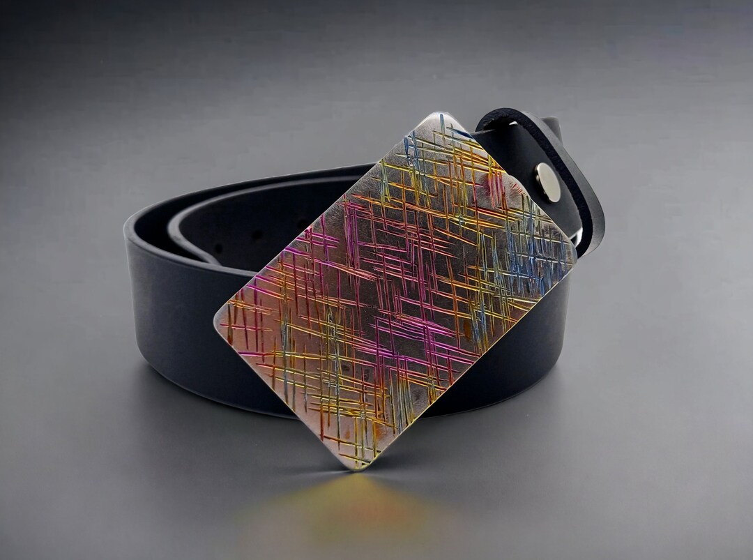 Titanium Belt Buckle for 38mm1.5 Inch Snap on Belt Axed and - Etsy