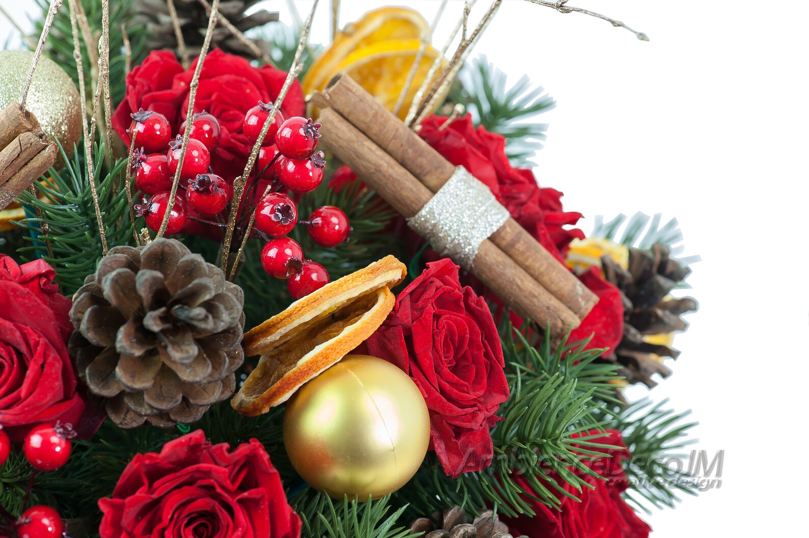 Christmas Centerpiece Hat Box Festive Hat Box Christmas - Etsy