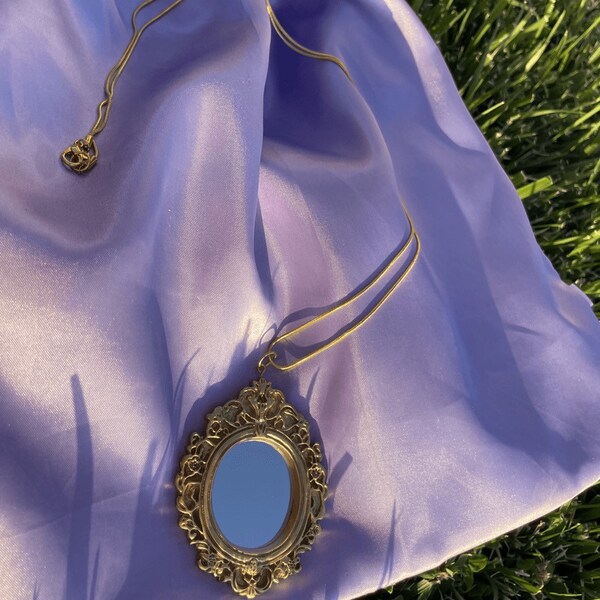 Mirror Necklace - Etsy