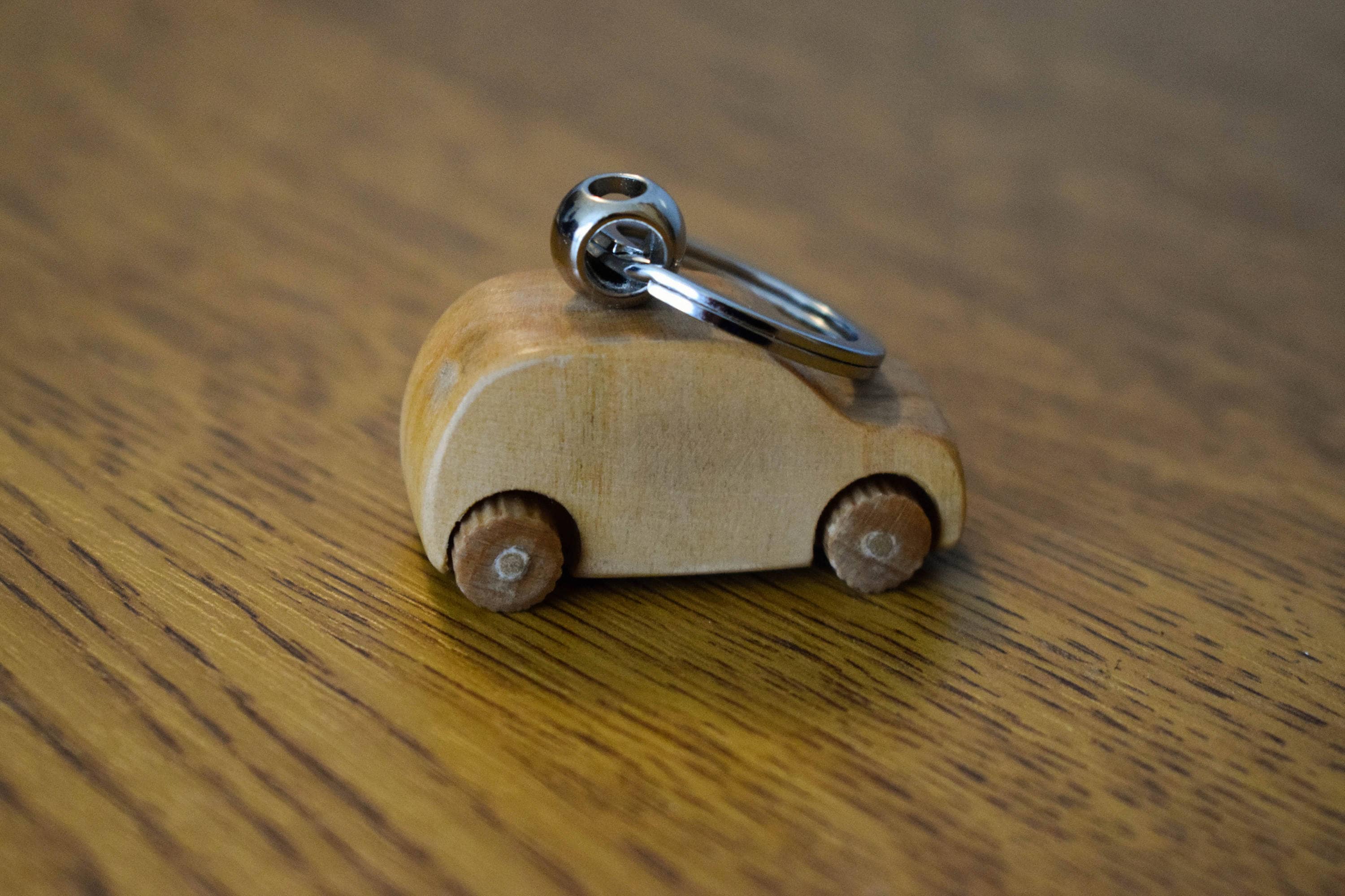 Wooden Car Keychain Handmade Keychain Car Wooden Car Gift | Etsy