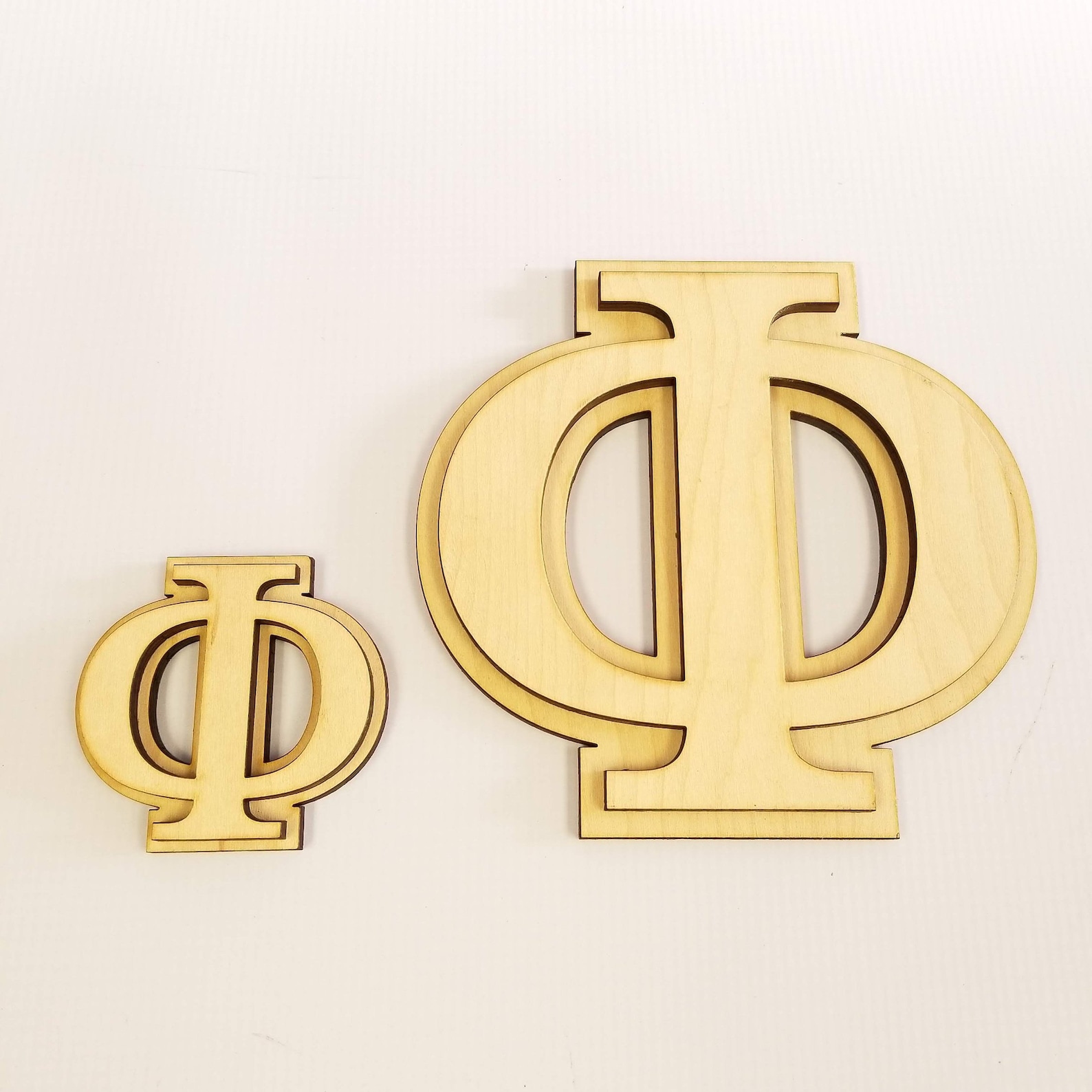 Original Greek 6 and 12 Double Stacked Wooden - Etsy