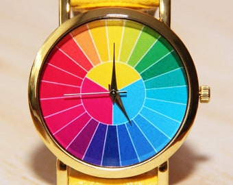 Color Wheel Watch - Etsy