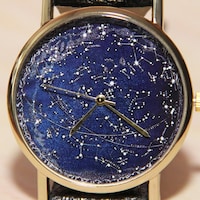 Wrist Watch Starry Sky, Stars Watch, Galaxy Watch, Constellation Watch ...
