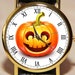 Pumpkin Watch, Halloween Watch, Ladies Watch, Men's Watch, Party Watch ...