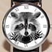 Watch Raccoon, Mens Watch, Women's Watch, Animals Watch, Watch Party ...