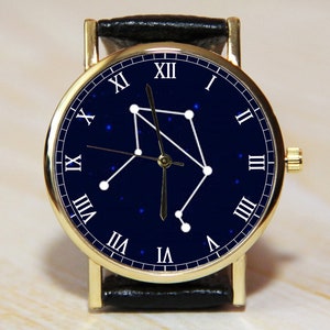Wristwatches Zodiacs, Constellation Wristwatch, Galaxy Watch, Space ...