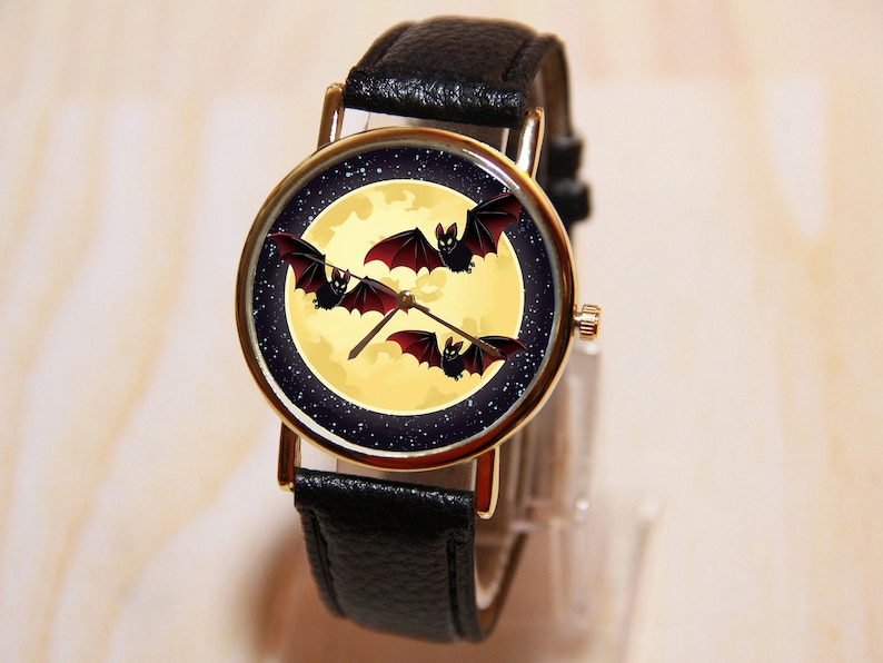 Bat Watches Halloween Watch Ladies Watches Men's | Etsy