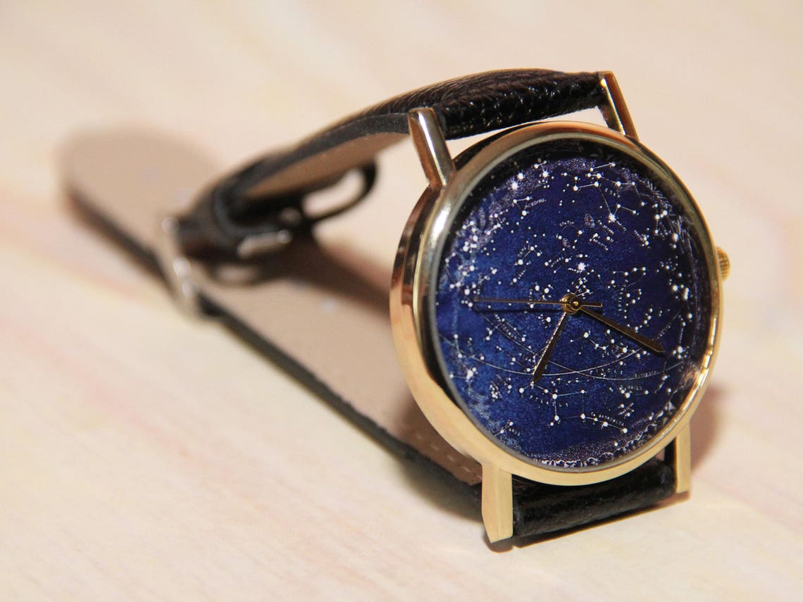 Wristwatch Galaxy, Watch Cosmos, Constellation Watch, Women's Watch,men ...