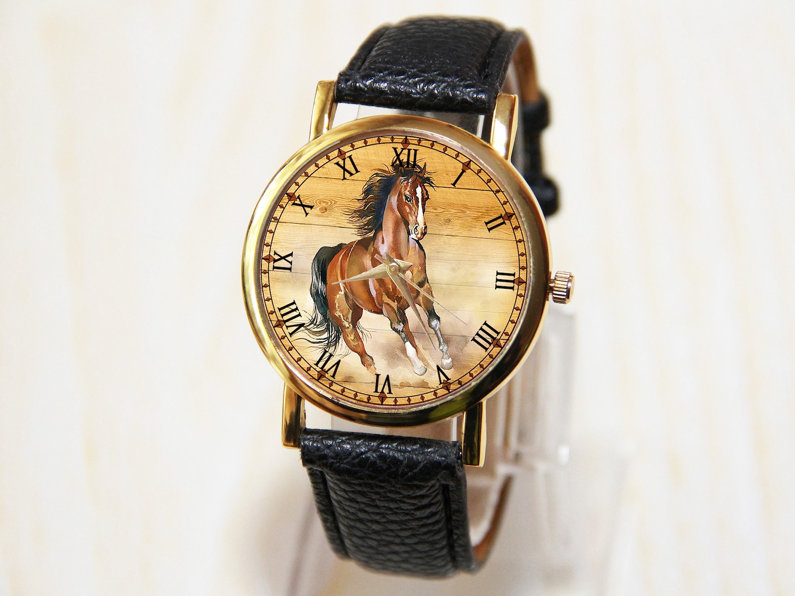 Watches Horse Watches Animals Men's Watches Women's | Etsy