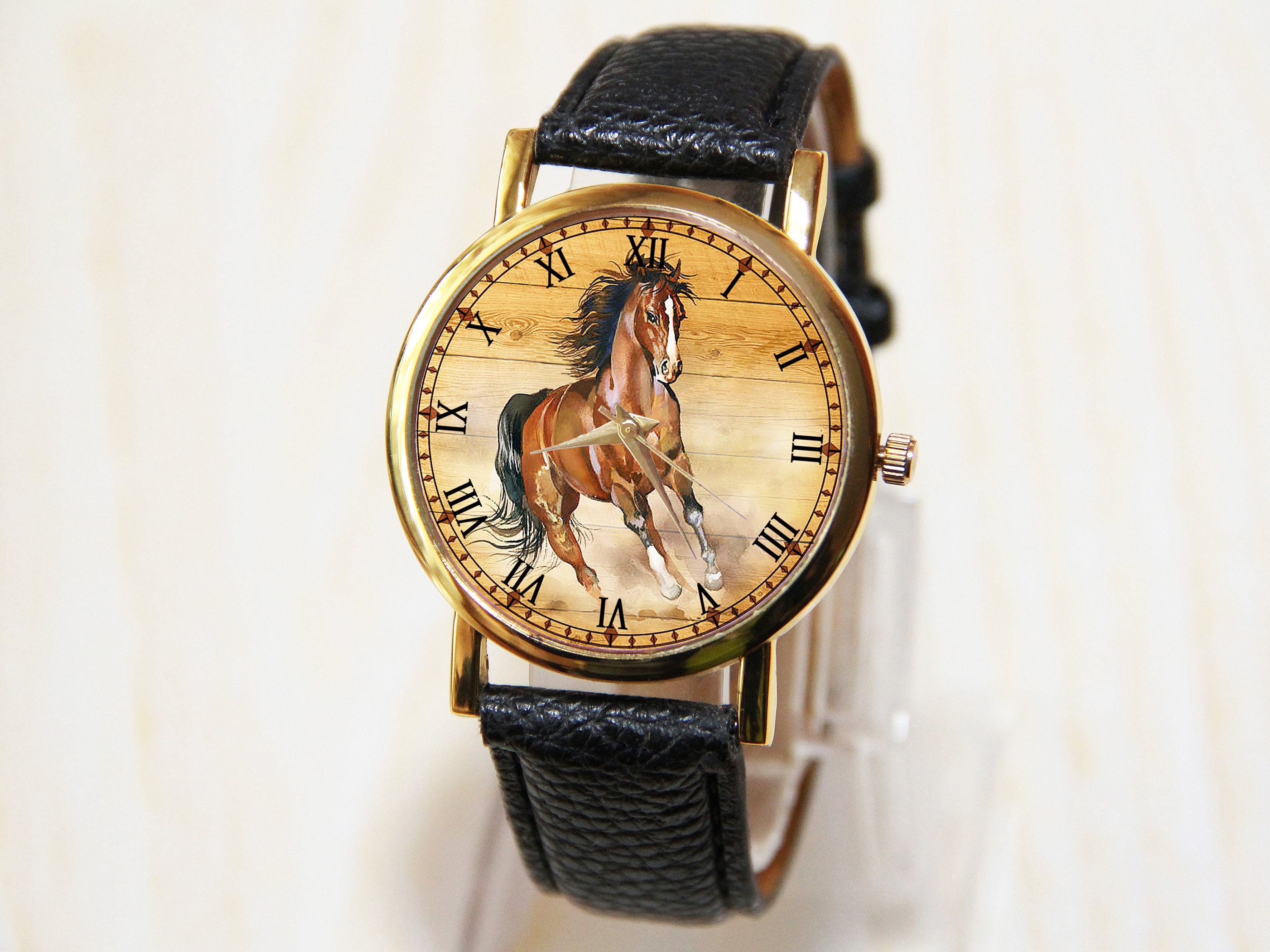 Watches Horse Watches Animals Men's Watches Women's - Etsy