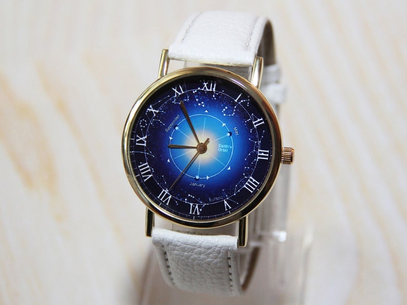 Wristwatch Zodiac Constellation Wrist Watch Watch | Etsy