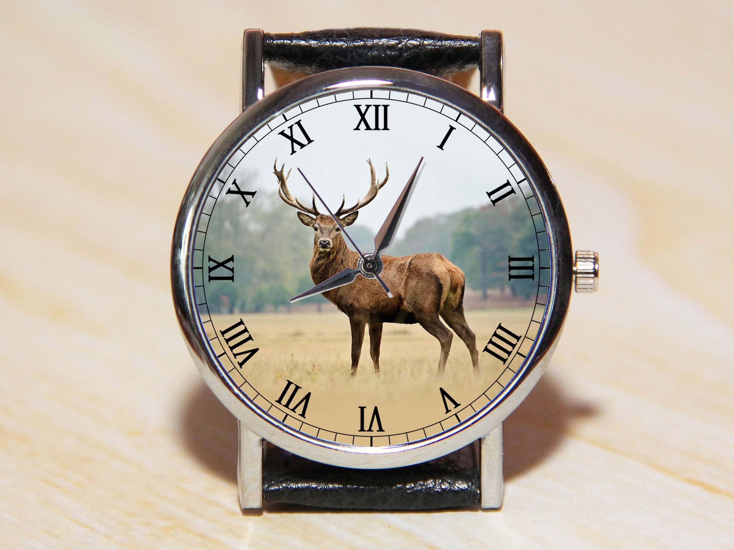 Deer Watch Hunting Watch Gift to the Hunter Animal Watch - Etsy