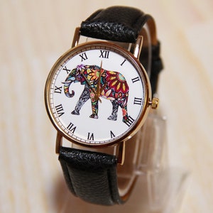 Wrist Watch Elephant, Watch Birthday Gift, Women Watch ,mens Watch ...