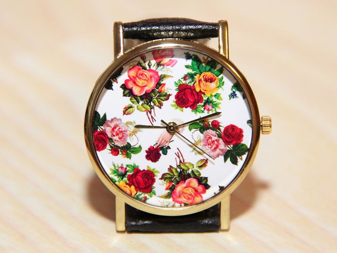 Watch Flowers, Rose Watches, Ladies Watches, Multi-colored Watches ...