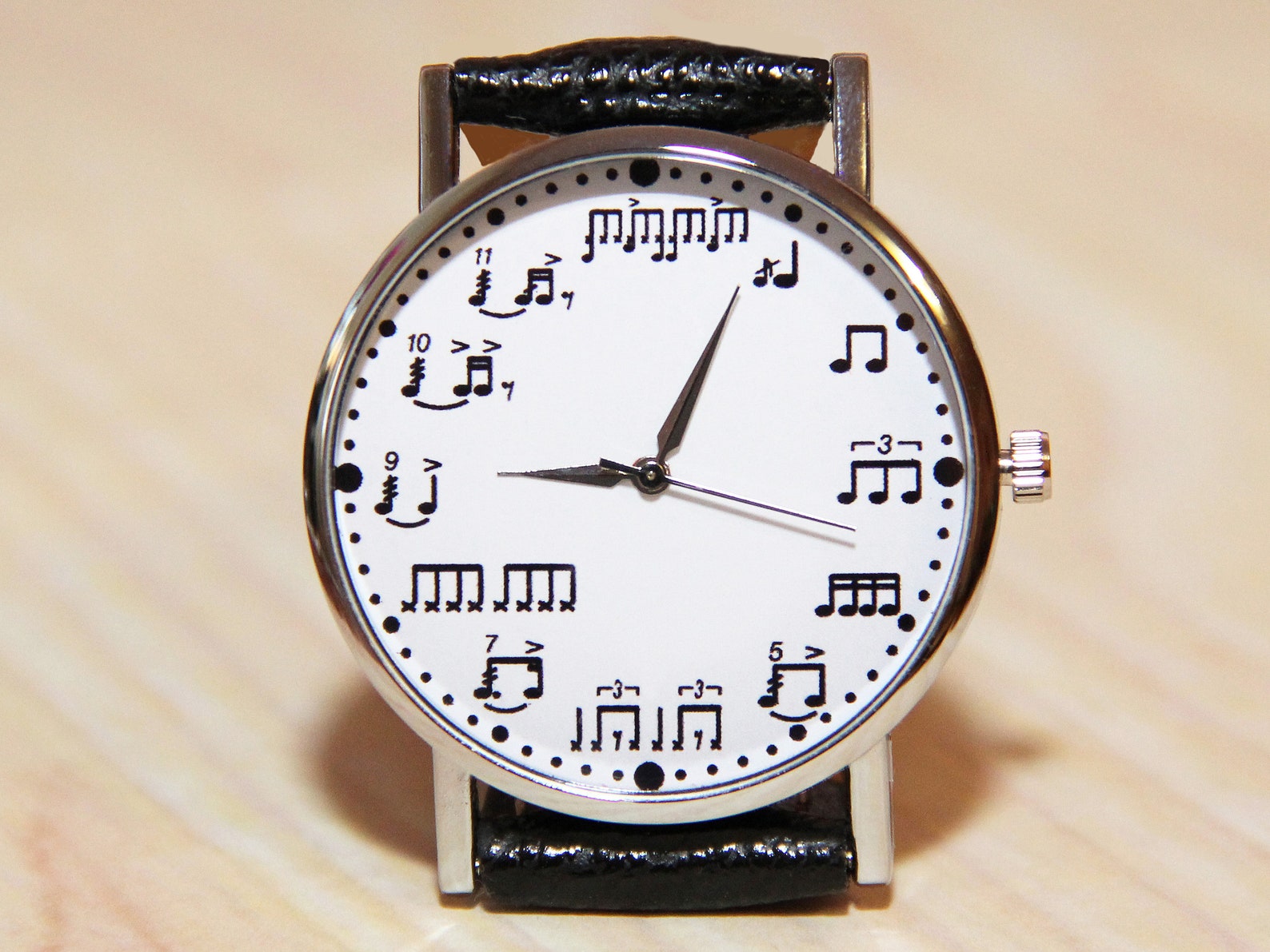 Wristwatch Note Watch Gift to the Teacher Watch Musicians | Etsy