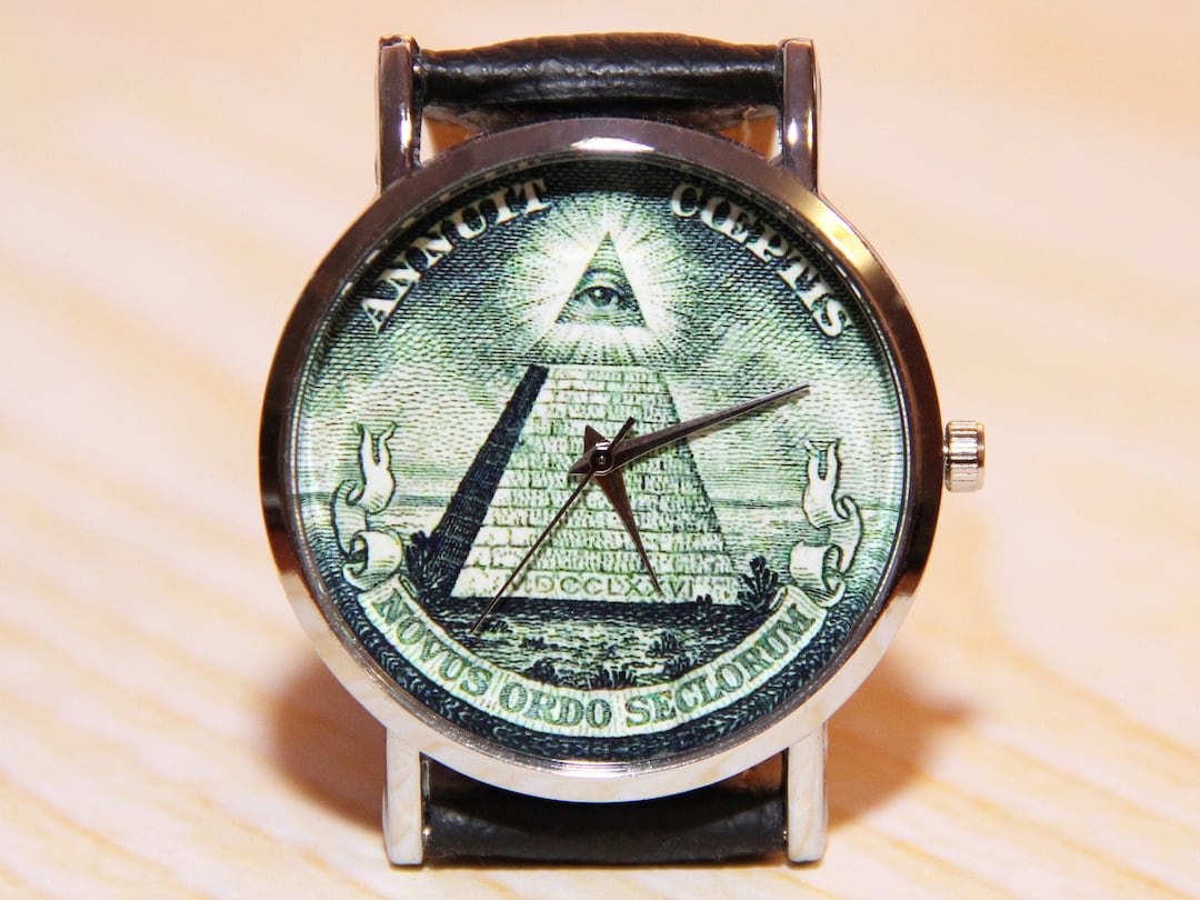 Dollar Siegel Watch, Wristwatch Pyramid of the Eye, Men's Watches ...