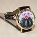Watch Wrist Cactus, Watch Flowers, Succulent Watch, Ladies Watch, Plant ...