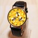Bee Watches, Honey Watches, Honeycomb Watches, Yellow Watches, Leather ...