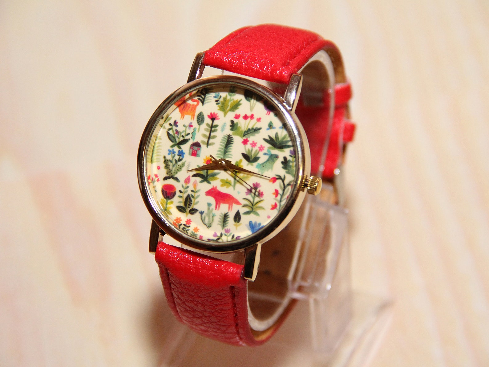 Watch Forest Watch Animals Women's Watches Fairy Tale | Etsy