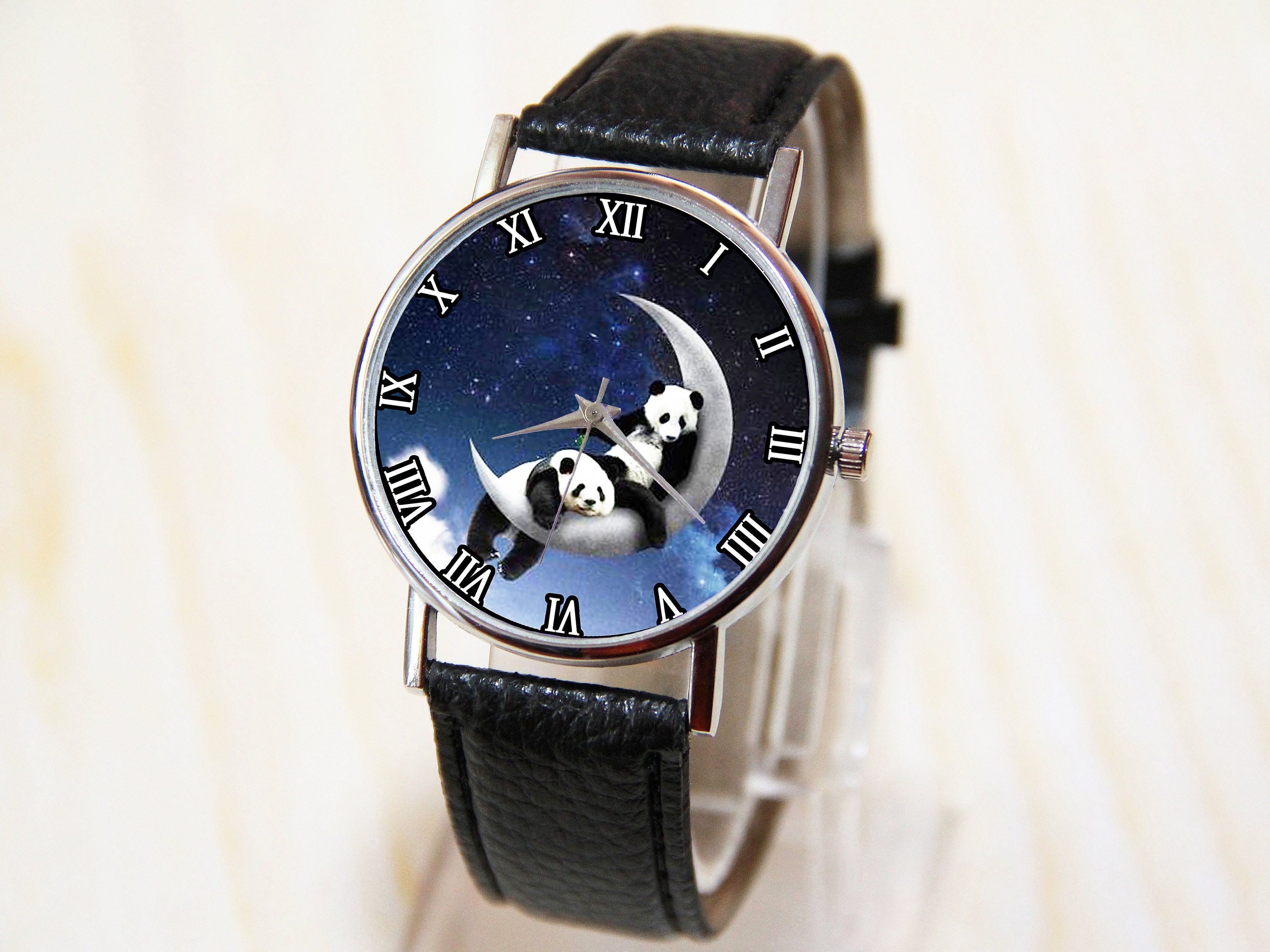 Watch Pandas on the Moon, Panda Watch, Moon Watches, Constellation ...