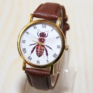 Bee Watch, Men's Watches, Ladies Watches, Insect Watches, Watch Gift ...