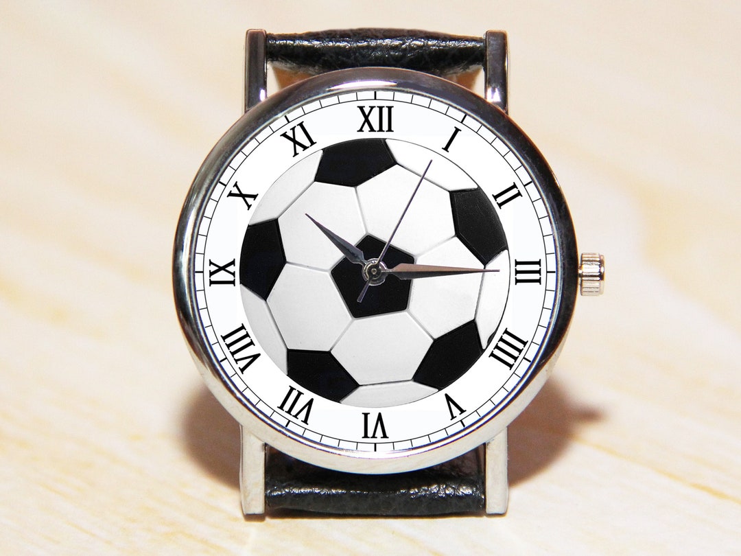 Wristwatch With Soccer Ball, Soccer Ball, Wrist Watch Football Fan ...