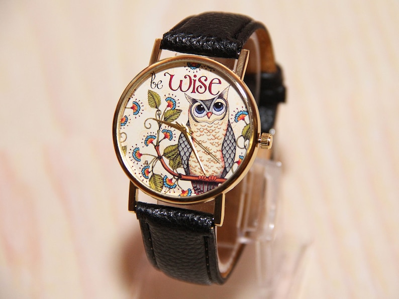 Wrist Watch Owl Bird Watch Women's Watches Watch of | Etsy