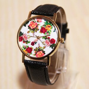 Watch Flowers, Rose Watches, Ladies Watches, Multi-colored Watches ...