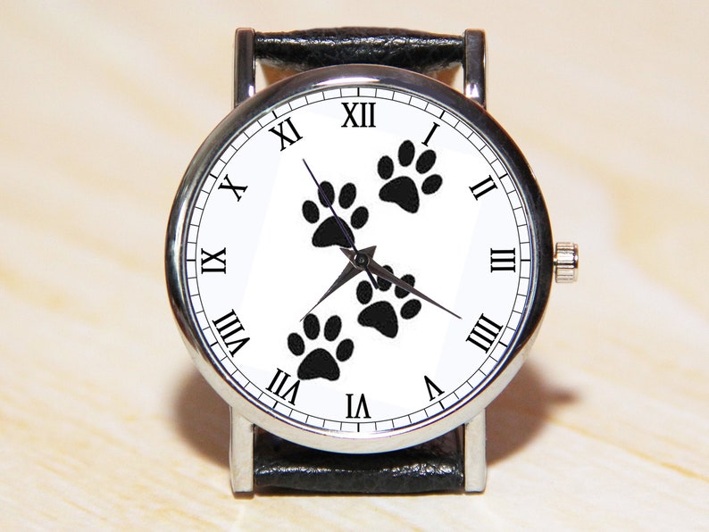Watch With Animal Footprints, Watch With Cat Footprints, Watch With Dog ...
