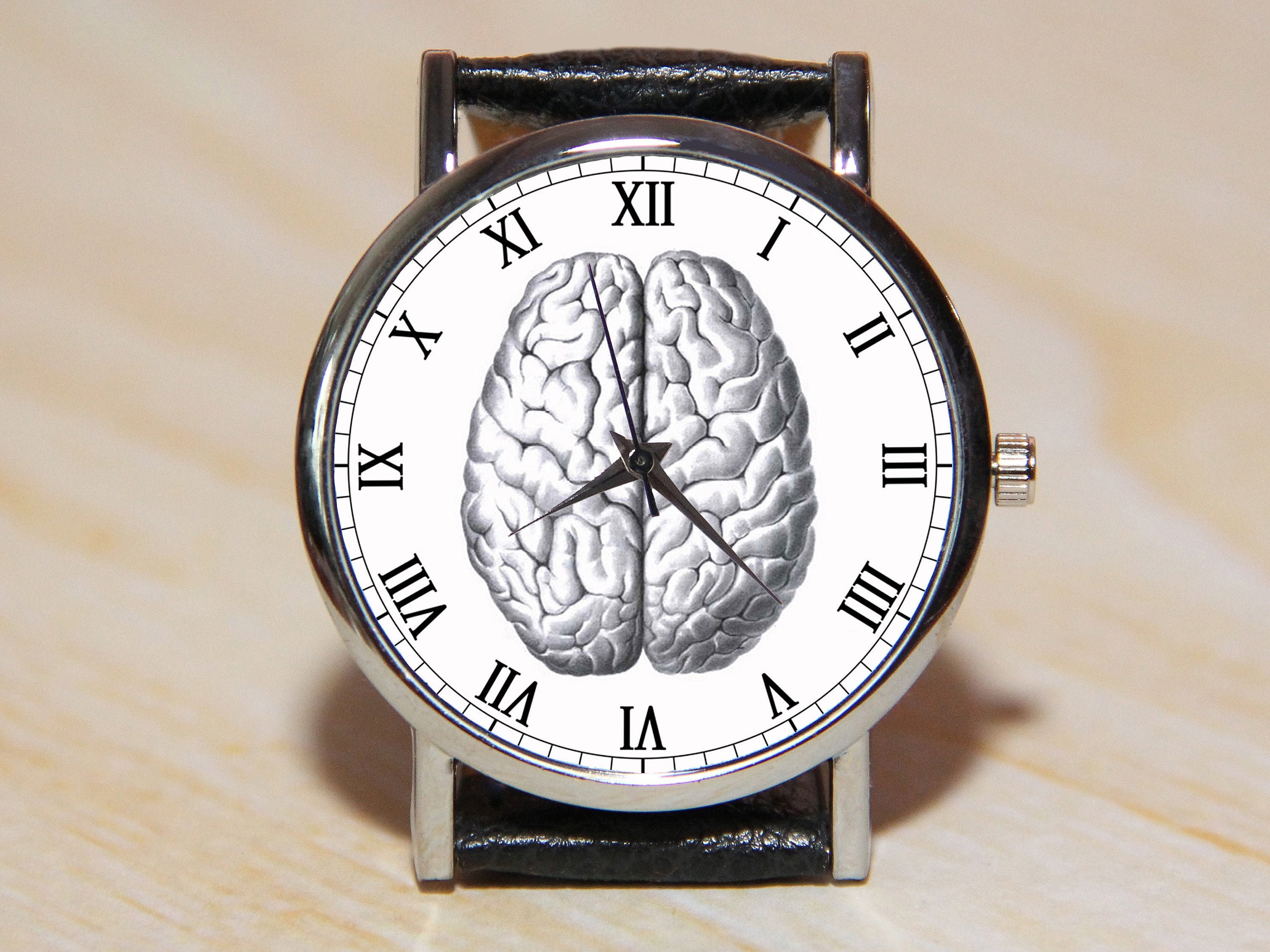 Wristwatches brains watch brain vintage Style retro | Etsy