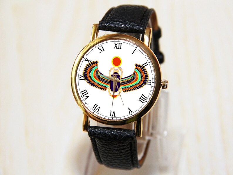 Watch Beetle Scarab Egyptian Beetle Egypt Souvenir Watch - Etsy