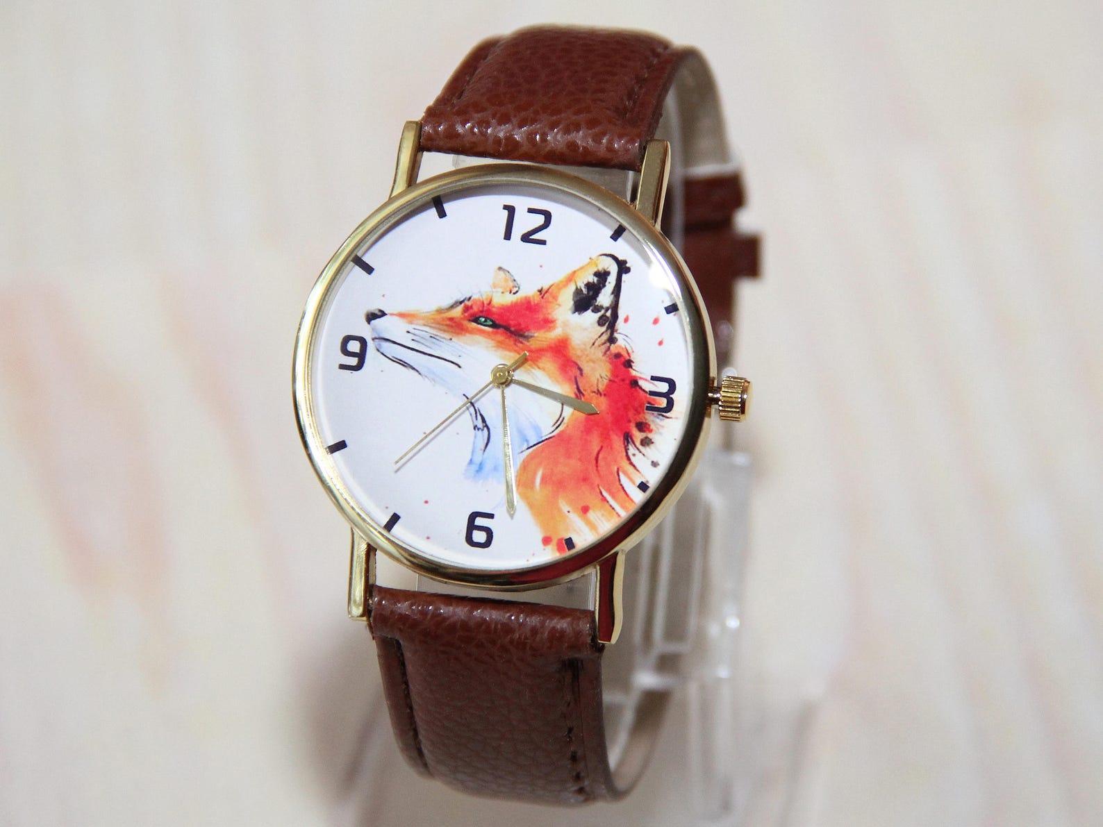 Fox Watch Watch Animals Women's Watches Men's - Etsy