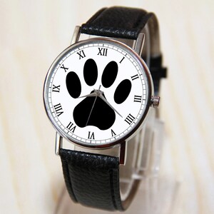 Watch With Animal Footprints, Watch With Dog Footprints, Watch With Cat ...