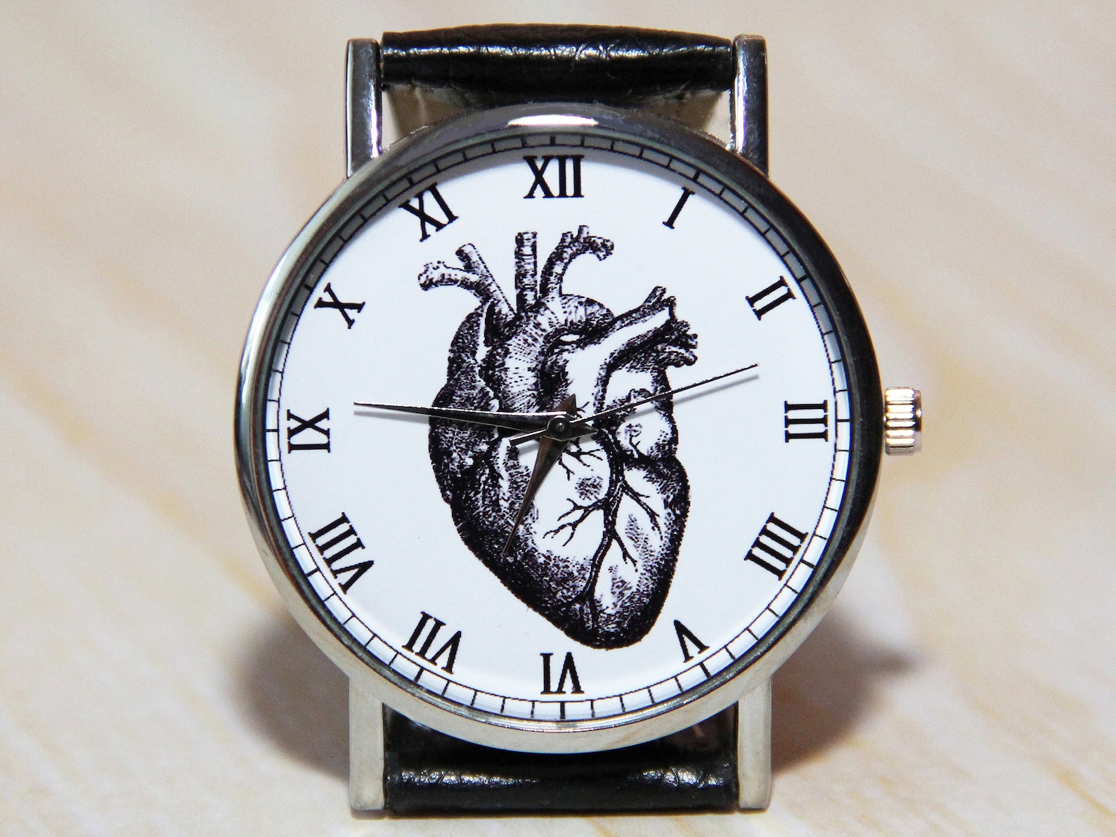 Wristwatch is a heart Wristwatch heart watch gift doctor | Etsy