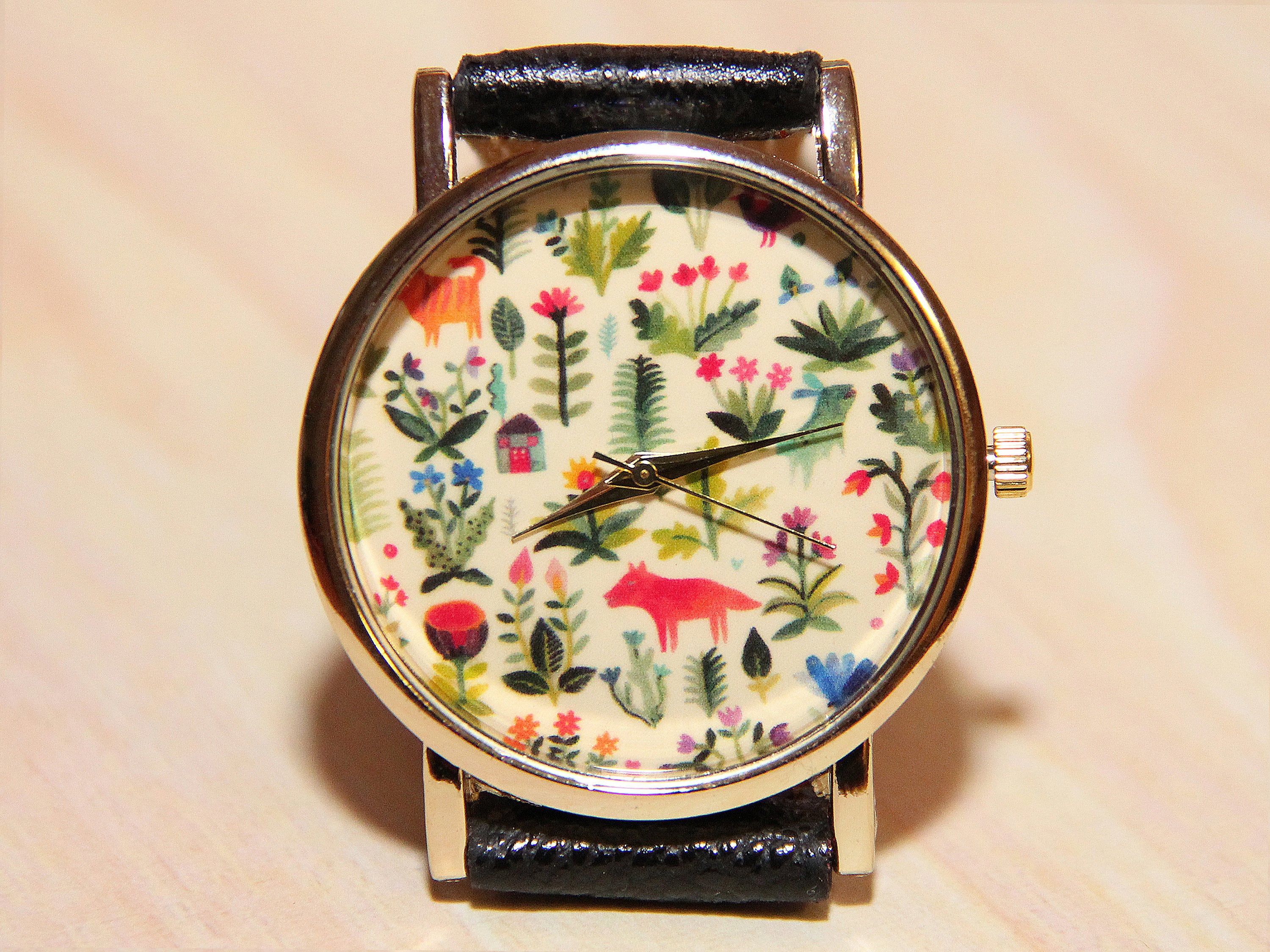 Watch Forest Watch Animals Women's Watches Fairy Tale | Etsy