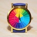 Color Wheel Watch, Men's Watch, Colorful Watches, Women's Watch ...